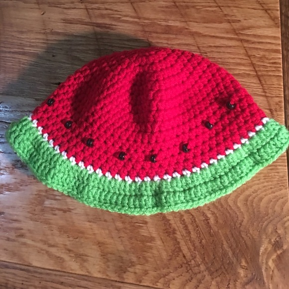 Accessories | Handmade Watermelon Hat | Poshmark